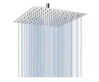 China Transform Your Shower Experience with Our Large Square Rainfall Magnetic Top Head for sale