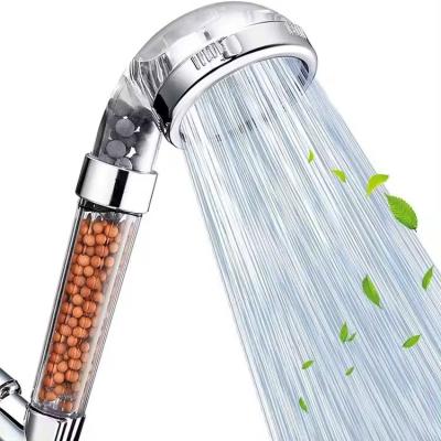China 2024 Lizhen 7 Color Changing LED Shower Head for Shower Room and Fixing Dry Skin Hair for sale