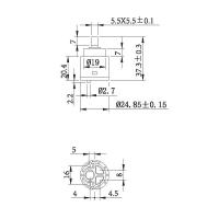 China Max.Turning Angle 90° Bathroom Water Filter Tap Double Seal Faucet Ceramic Cartridge for sale