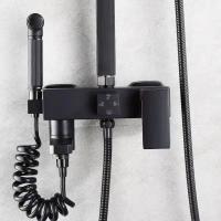 China Chrome Finished Multifunctional Rain Shower Head Spray Set for Hot and Cold Water for sale