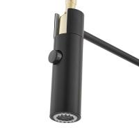 China 2024 Luxury Design Brass Kitchen Faucet Tap with Maximum 2.2 GPM 60 PSI Water Flow Rate for sale