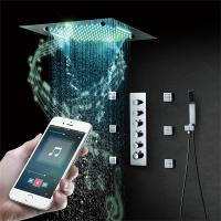 China Thermostatic Control Showers and Complete Bathroom Set with Stainless Steel Design for sale