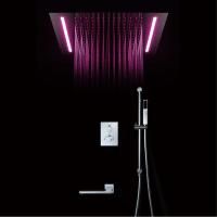 China Bathroom Faucet Accessory Type Led Single Function Showers for High Pressure Bathrooms for sale