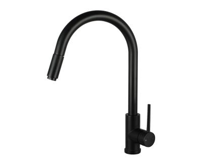 China 2024Lizhen Hua-Vic Pull Out Kitchen Sink Mixer Tap Modern Circular Design Style for sale