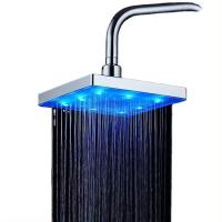 China LED Shower for Bathrooms Modern Design High Pressure Flow Non Fading Bath Massage for sale