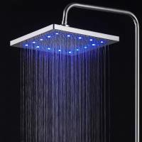 China LED Shower for Bathrooms Modern Design High Pressure Flow Non Fading Bath Massage for sale