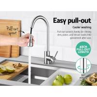 China Silver 2024Lizhen Hua-Vic Kitchen Mixer Tap Pull Out 2 Mode Sink Faucet Basin Laundry Chrome Hot and cold water optional for sale