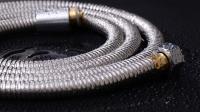China Hotel Bathroom Stainless Steel Double Lock Flexible Shower Hose with Installation for sale
