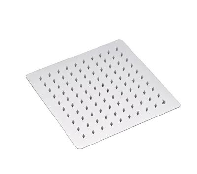 China Mirror finishing 12inch sus304 high pressure shower head rainfall with brass fitting for sale