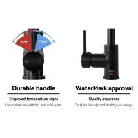 China Lizhen Hwa-Vic Kitchen Mixer Tap for Rectangle Sink Faucet Basin Laundry in Black for sale