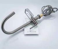 China Stainless Steel Kitchen Faucet with Pull Down Sprayer Lizhen Hwa.Con Sink Mixer Tap for sale