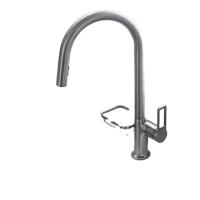 China Stainless Steel Kitchen Faucet with Pull Down Sprayer Lizhen Hwa.Con Sink Mixer Tap for sale