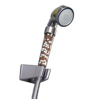 China Tomalin Stone Negative Ion Water Filter High Pressure Shower Head for Bathroom Sale for sale