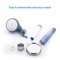 China High Pressure Cotton Filter Handheld Shower Head with Modern Design Style in Chrome for sale