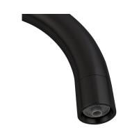 China 3 Ways Filter Water Mixer Tap Swivel Kitchen Sink Faucet in Contemporary Black Brushed for sale