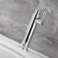 China Contemporary Single Handle 304 Stainless Steel Kitchen Faucet With UV Lizhen Hwa.Vic for sale