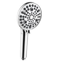 China High Pressure Stone Filtered 10 Spray Hand Held Shower Head with Modern Functionality for sale