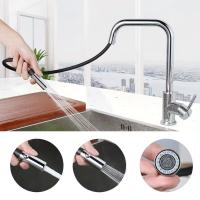 China Stainless Steel Kitchen Hot and Cold Water Mixer Faucet for Deck Mounted Installation for sale