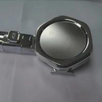 China 4 Modes ABS Plastic Big Panel Round Chrome Rain Head Water Saver for Modern Bathroom for sale