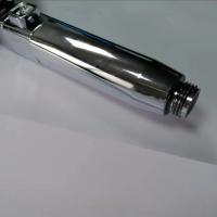China 4 Modes ABS Plastic Big Panel Round Chrome Rain Head Water Saver for Modern Bathroom for sale