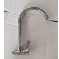 China CLASSIC LIZHEN Zinc Kitchen Faucet Water Wall Mounted Hot and Cold Water Mixer Desk Tapingle Hole Single Handle for sale