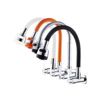 China 2024 Lizhen Hwa.Eng Colorful Silicon Flexible Mixer Tap for Customized Kicthen Faucet for sale