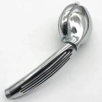 China Hotel Bathroom Essentials Black Hand Shower with 5 Spray Functions in Modern Design for sale