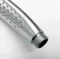 China Hotel Bathroom Essentials Black Hand Shower with 5 Spray Functions in Modern Design for sale