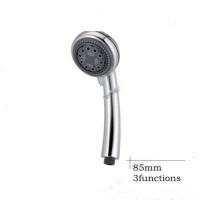 China Modernize Your Hotel's Shower Experience with ABS Plastic Chrome Rain Shower Head for sale