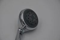 China Modernize Your Hotel's Shower Experience with ABS Plastic Chrome Rain Shower Head for sale