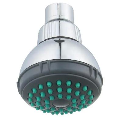 China Modern Bathroom Design 3 Inch ABS Plastic Chrome Shower Head with Modern Design Style for sale