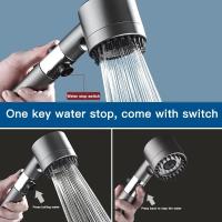 China Modern Design Handheld Shower Head with Adjustable Water Pressure and Massage Function for sale
