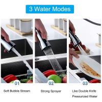 China Kitchen Room Faucet Type Hot Cold Water Tap with Pull Out Sink and Pull Down Head Hose for sale