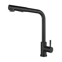 China 304 Stainless Steel Faucet Pull Out Hot and Cold Mixer Single Handle Kitchen Sink Tap for sale