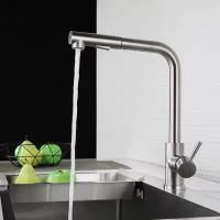 China Hot Cold Water Kitchen Tap within LIZHEN Pull Out Faucet Deck Mounted Water Mixer Tap for sale