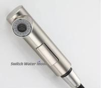 China Hot Cold Water Kitchen Tap within LIZHEN Pull Out Faucet Deck Mounted Water Mixer Tap for sale