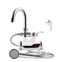 China Electric Quick Lateral Faucet Tap Hot Water Heater Instant Taps for Kitchen Shower Combo for sale