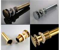 China Bathroom Basin Sink Drain Filter with Pop Up Bathtub Stopper and Upgraded Brass Core for sale