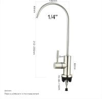 China Deck Mounted Water Purifier Kitchen Faucet with Modern Design and Hot/Cold Water Mixer Tap for sale