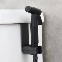China Morden 304 Stainless Steel Shower Seat Hook Holder for Perforation-free Toilet Spray for sale