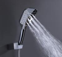 China Hot Seller-Shaped Shower System with Exposed Faucet Feature and Jet Spray Pattern for sale