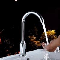 China Smart Sensor Kitchen Faucet with Lizhen Touchless Technology and 304 Stainless Steel for sale