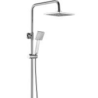 China Contemporary Style Bathroom Shower Set with Pure Copper Material and Without Slide Bar for sale