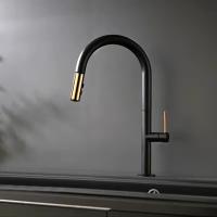 China Silver Lizhen Stainless Steel 2 Functions Kitchen Faucet Hot Cold Water Mixer Tap for sale