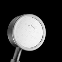 China SUS 304 Stainless Steel Pressurization Hand Held Shower Head for Bathrooms in Chrome for sale