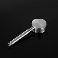 China SUS 304 Stainless Steel Pressurization Hand Held Shower Head for Bathrooms in Chrome for sale