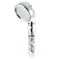China Eco-Friendly High Pressure 3 Spraying filterable Shower Head with hose Popular Style for sale
