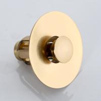 China 2.44inch American Size Upgraded Brass Sink Drain Stopper Pop Up Bathtub Drain Strainer for sale