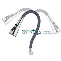 China 360 Degree Silicon Universal Tube Kitchen Faucet with Modern Design Hot Cold Water for sale