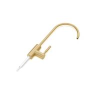 China Single Handle Kitchen Sink Faucet Brushed Gold Drinking Faucet Water Filter for 2024 for sale